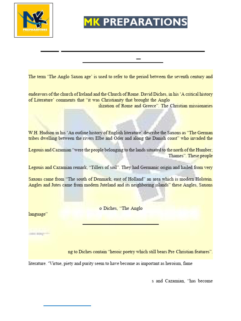 TEst 3 Data Anglo Saxon | PDF | Beowulf | Anglo Saxons