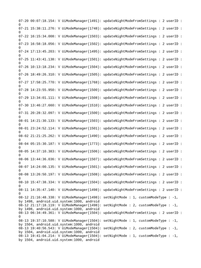 Dark Mode Log1 | PDF | Computers