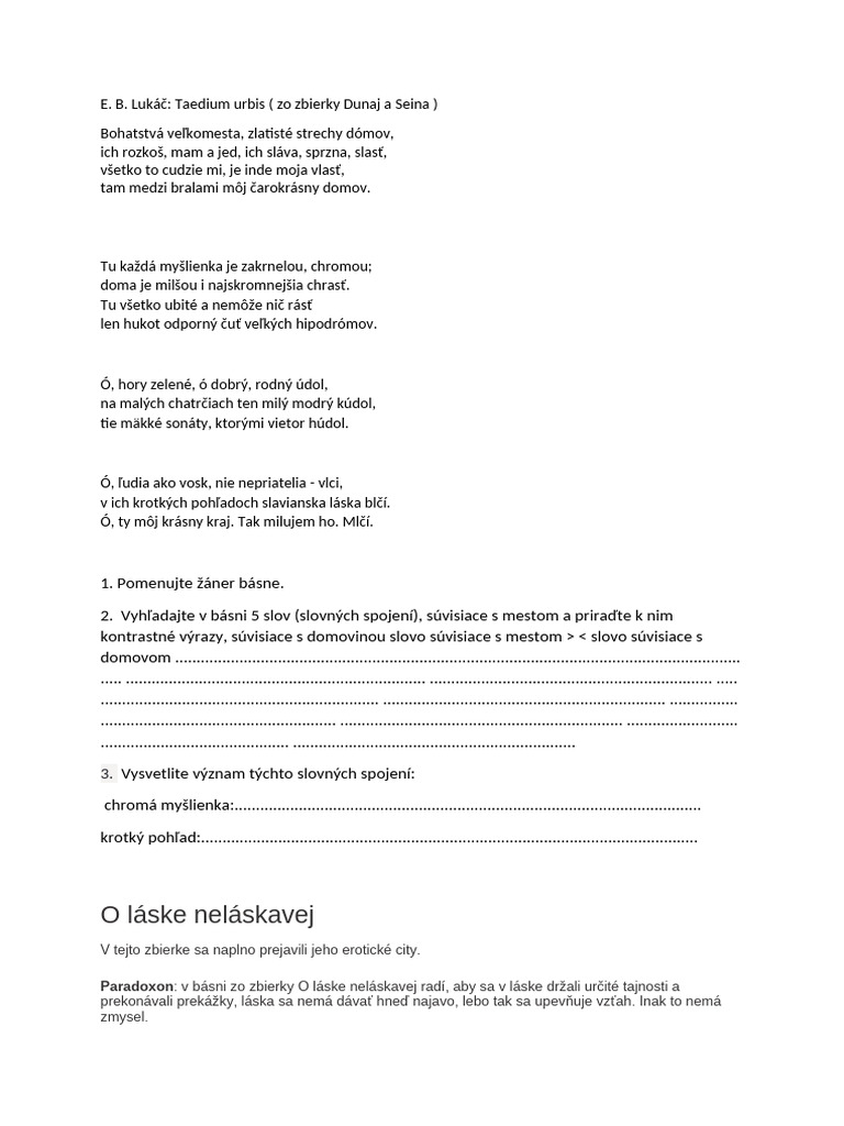 Lukáč, Smrek | PDF