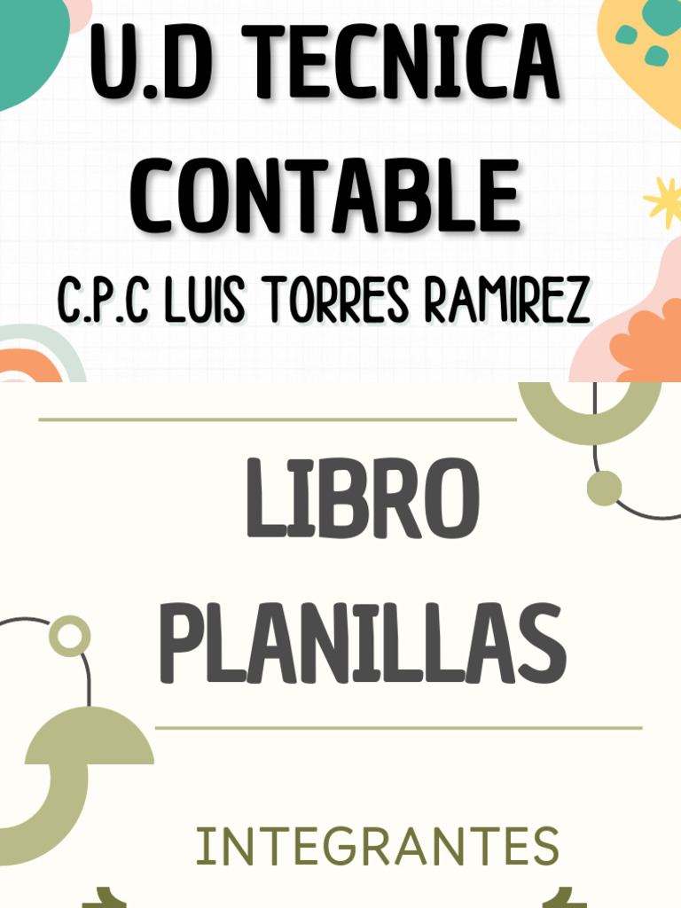 U.D TECNICA CONTABLE (2) | PDF