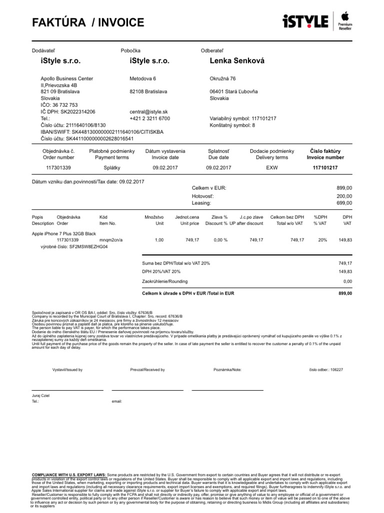 IStyle Slovakia | PDF | Procurement | Economies