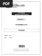 Grade11 Tourism Study Notes | PDF