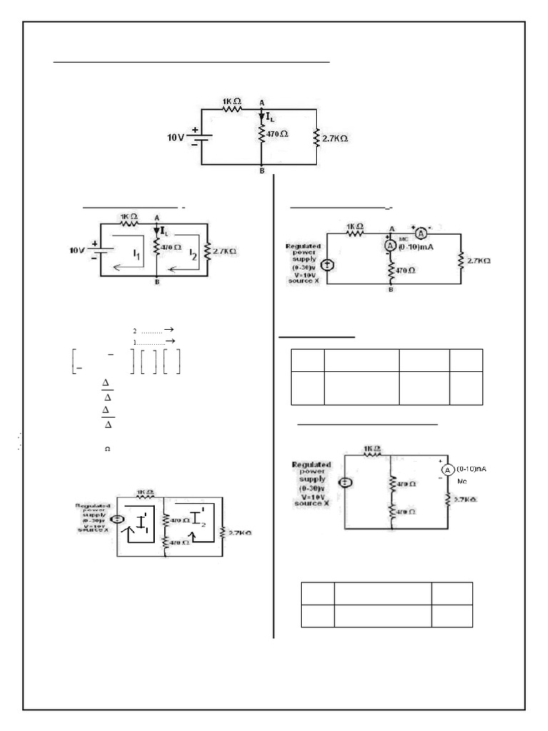Exp. 7COMPENSATION | PDF | Electrical Network | Voltage