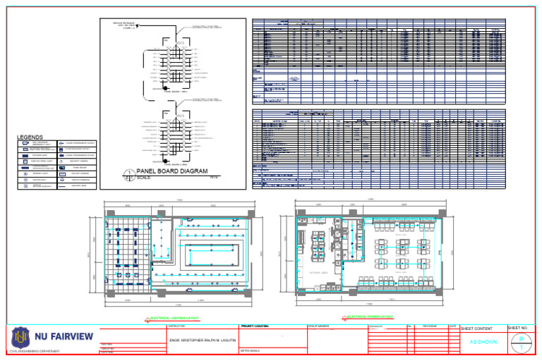 Electrical Plan Group 2 Final | PDF | Kitchen | Home Appliance