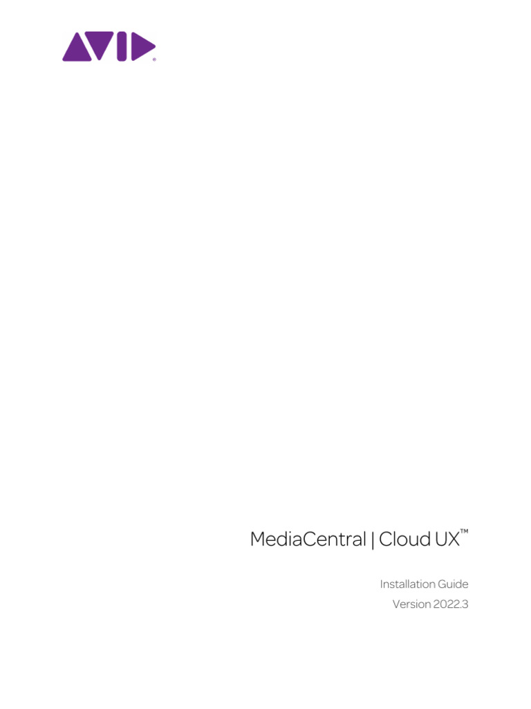 MCCUX 2022 3 0 Install Guide | PDF | Copyright | Software