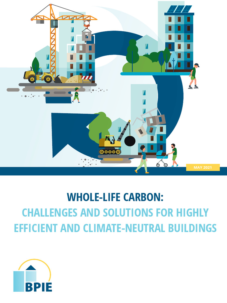 BPIE WLC Summary-Report Final | PDF | Life Cycle Assessment | Climate ...