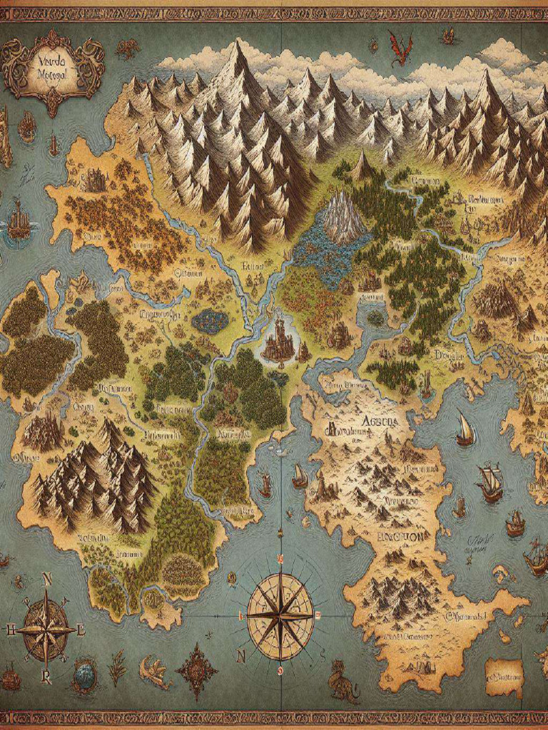 Mapas de Mundos para RPG | PDF
