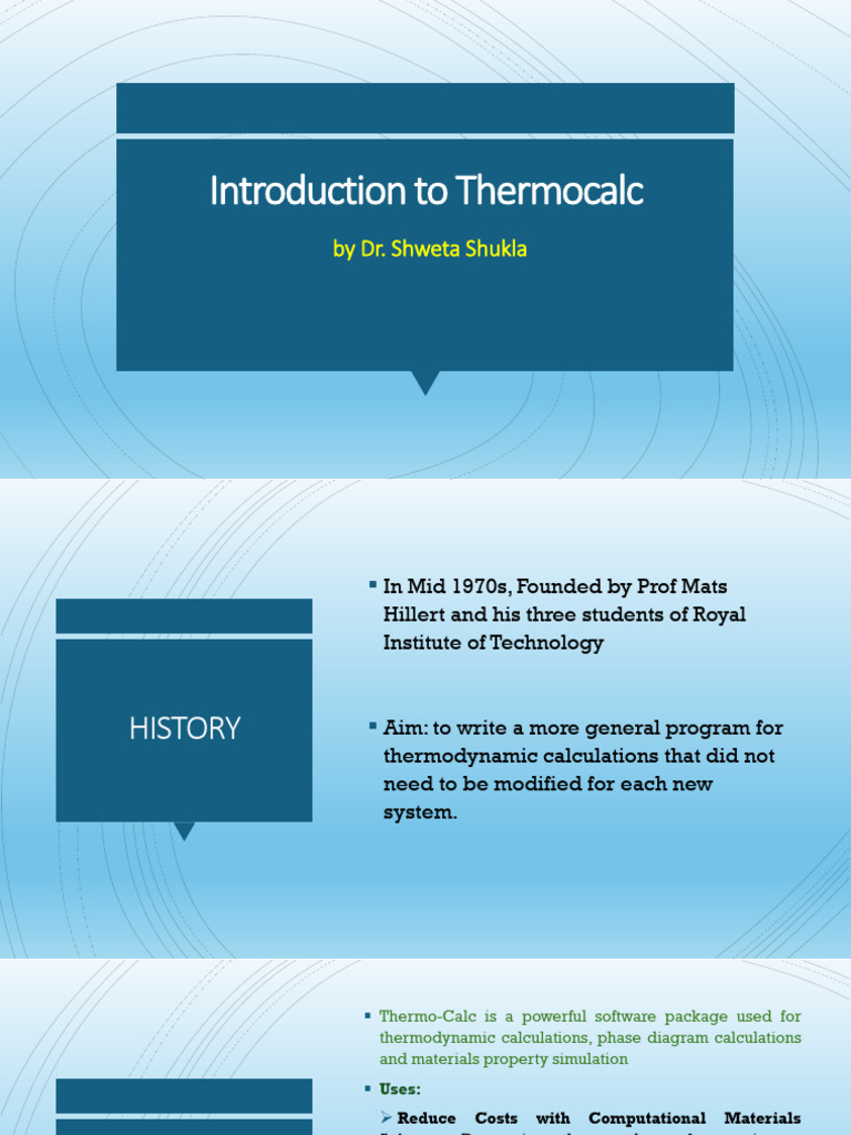 Thermo Modelling Lab Class - 0 and 1 | PDF | Chemical Equilibrium ...
