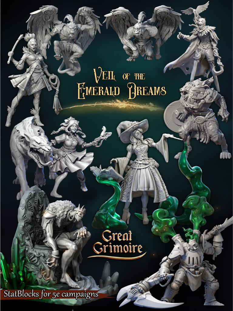 Great Grimoire Stat Blocks December 22 | PDF | License | Copyright