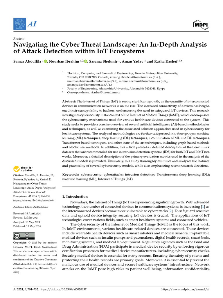 Navigating The Cyber Threat Landscape - An In-Depth Analysis of Attack ...