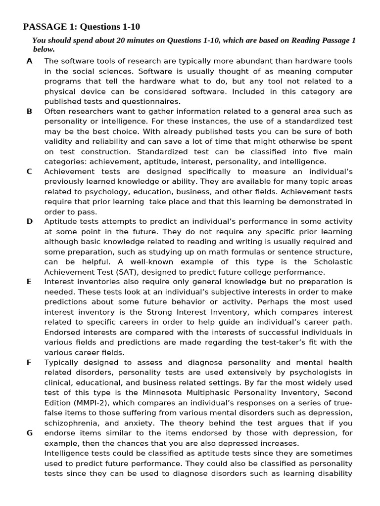 IR2-final-test | PDF | Intelligence Quotient | Wechsler Adult ...