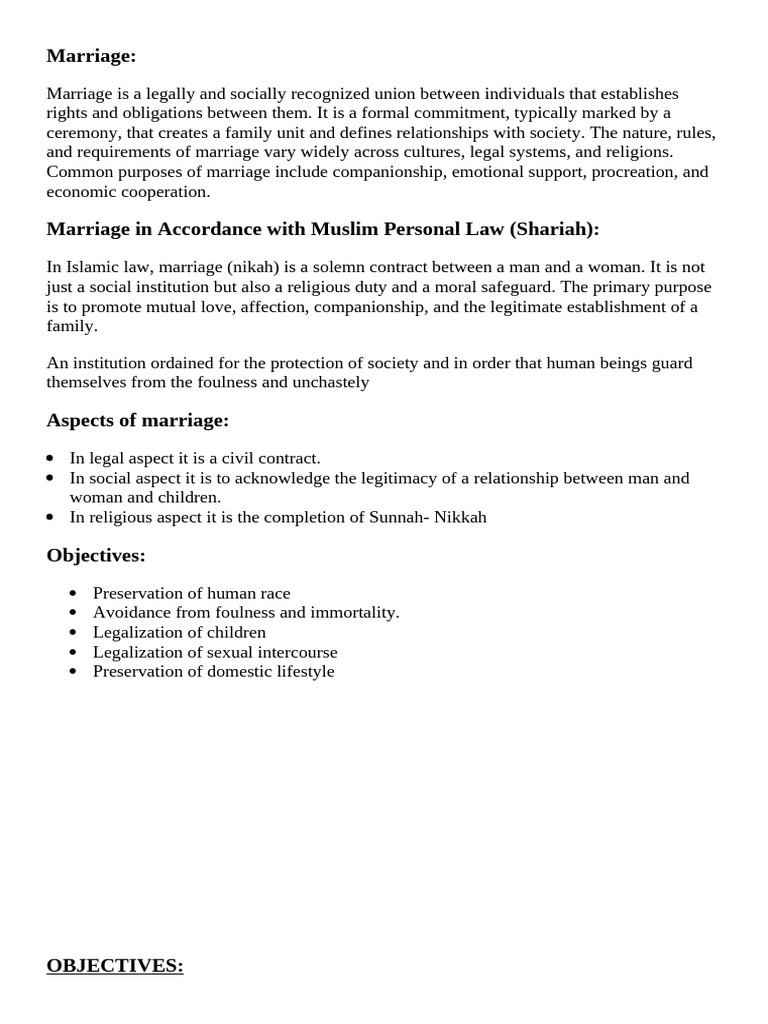 Marriage | PDF | Annulment | Marriage