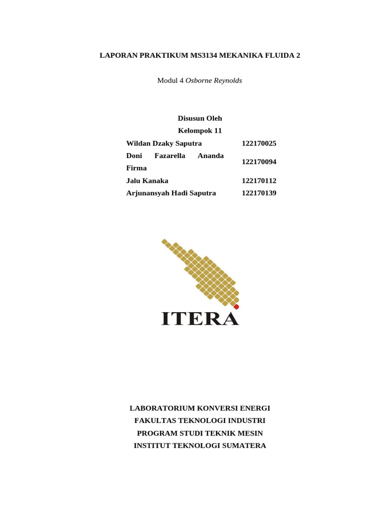 Praktikum Bilangan Reynolds Mekanika Fluida | PDF | Kajian Bahasa Asing