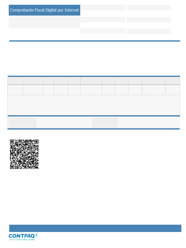 Folio Interno:: Comprobante Fiscal Digital Por Internet | PDF