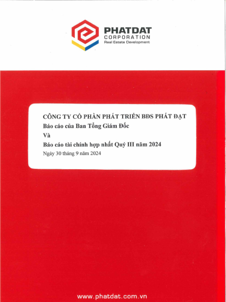 PDR BCTC Hop Nhat Q3.2024 | PDF