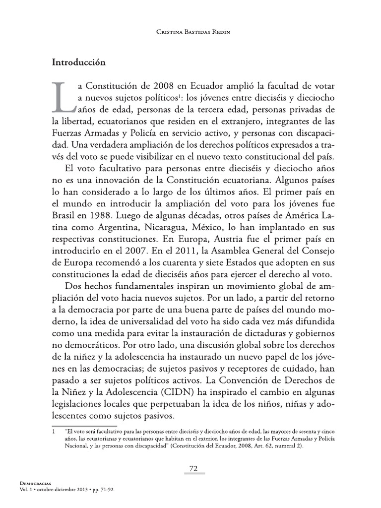 Voto | PDF