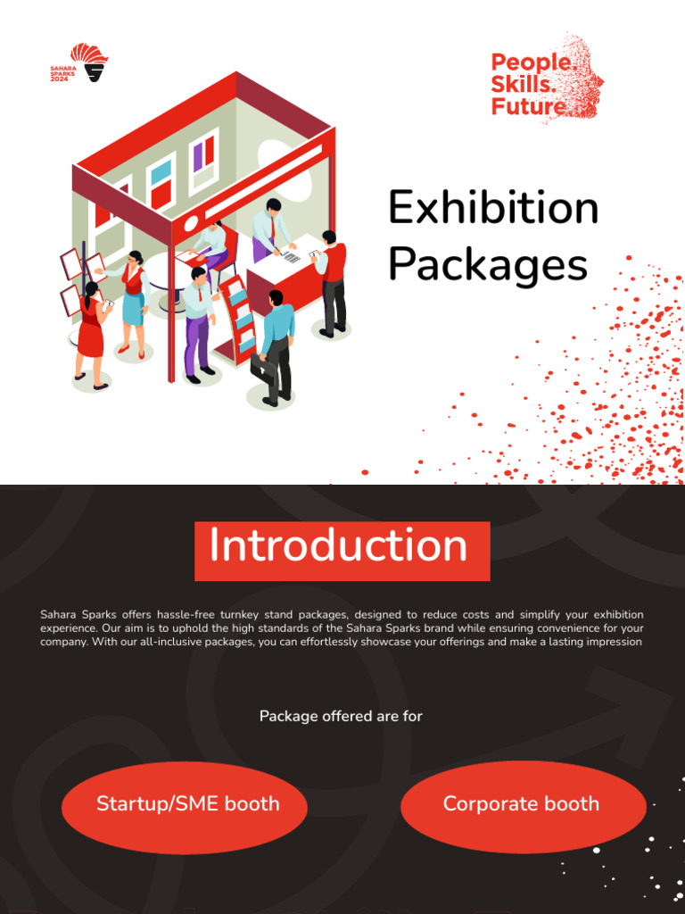 exhibition package 2024 new | PDF | Startup Company | Small Business & Entrepreneurs