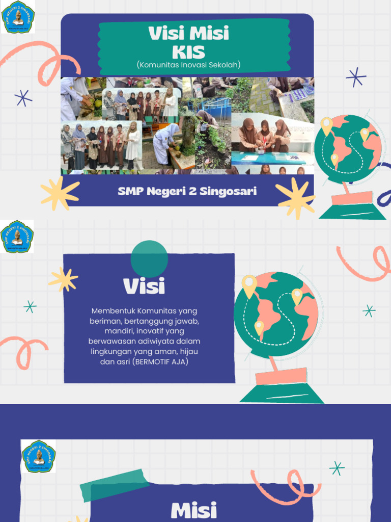 Bahan Unit 6 Contoh Kir Dari SMP Mitra Visi, Misi, Struktur, Program Kis Sineda (1) 2 | PDF ...