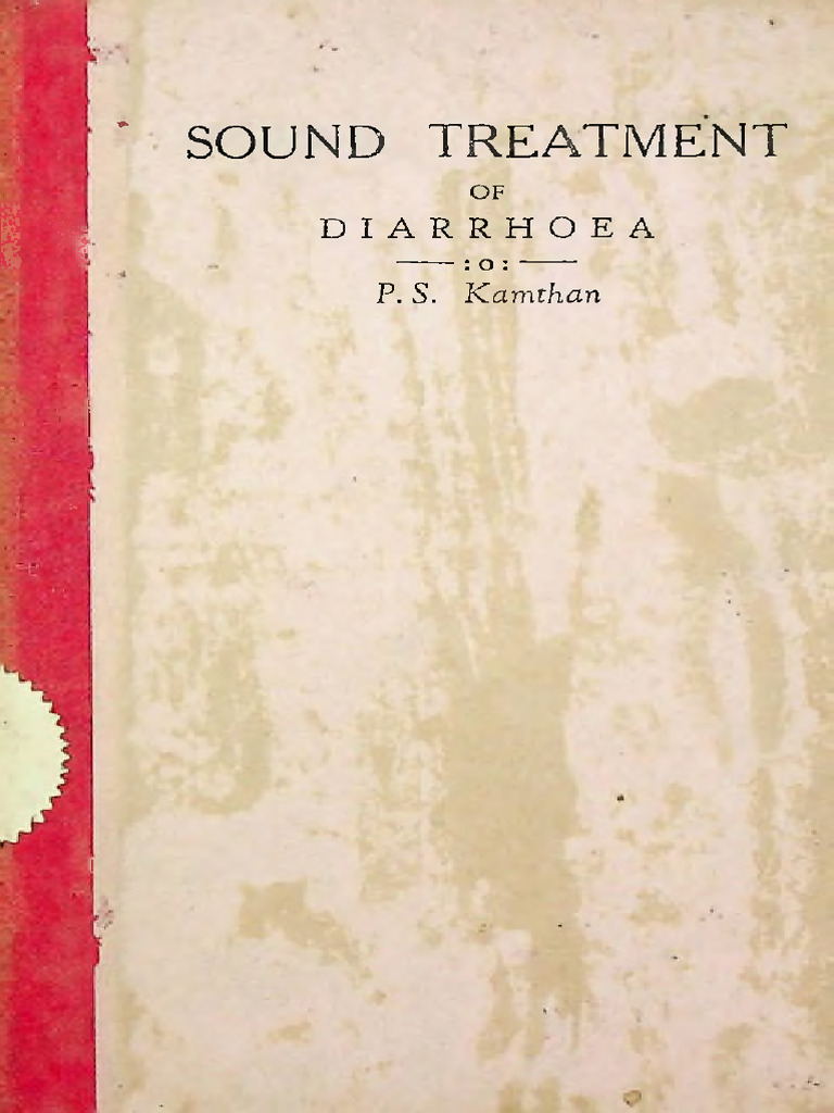 Diarrhoea Treatment Guide | PDF | Diarrhea | Human Feces