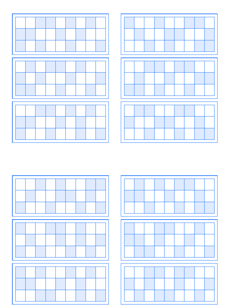 Números de Papan Bingo Mujur | PDF