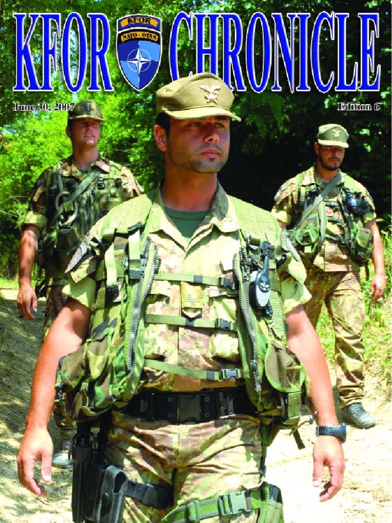 NATO Kosovo Force (KFOR) Chronicle #6 | PDF | Driving | Austria Hungary