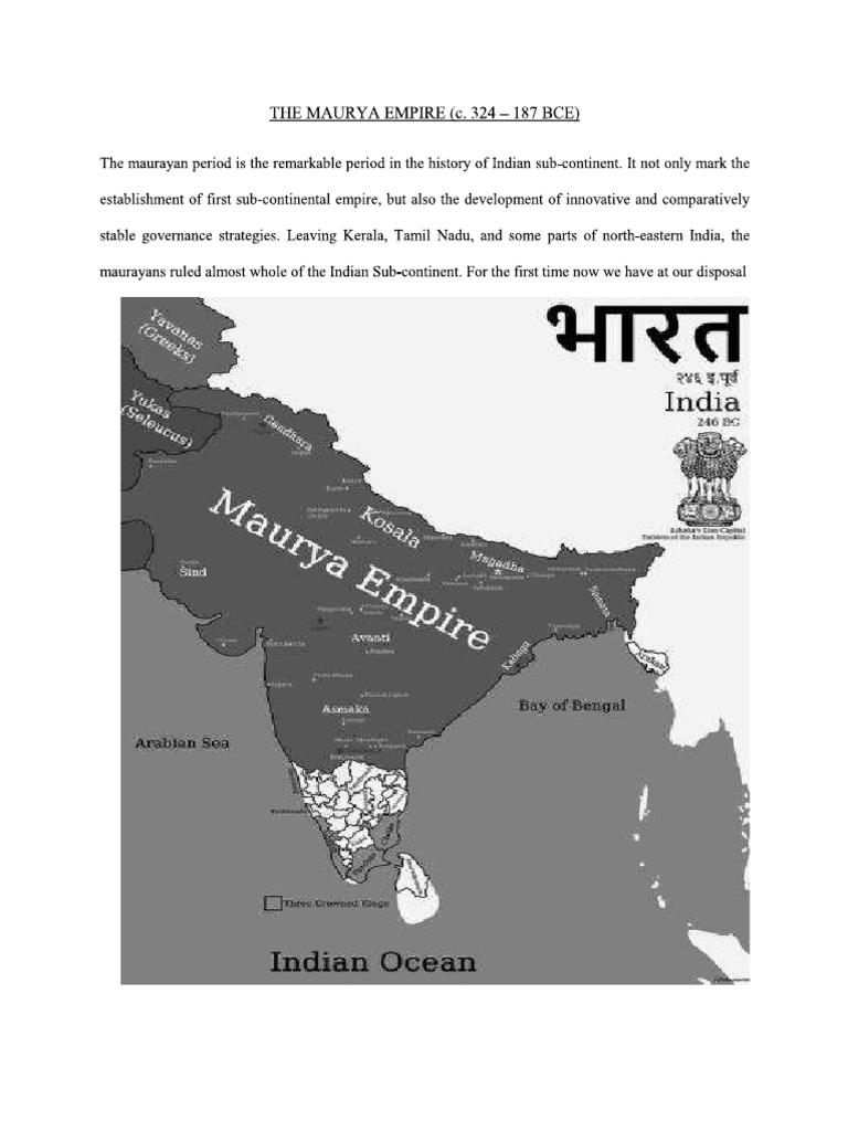Mauryan Empire | PDF