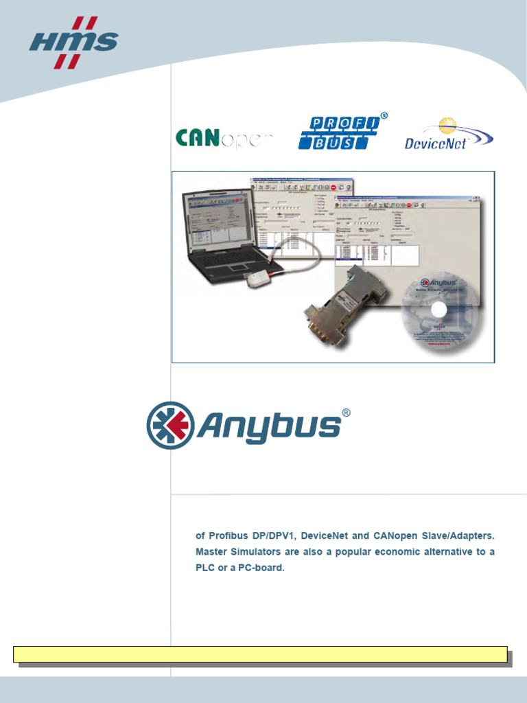 Anybus--Master-Simulator--Product-Line | PDF | Information And Communications Technology ...