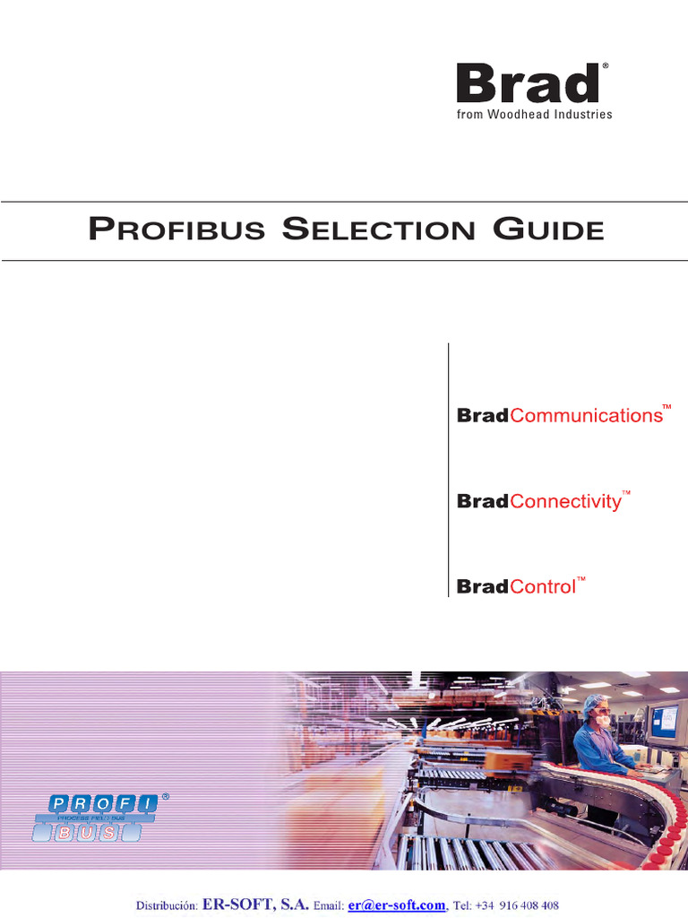 Brad Selection Guide Profibus EU | PDF | Electrical Connector | Programmable Logic Controller