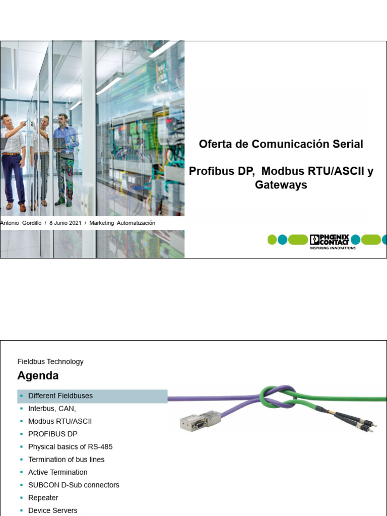 Presentaci N Oferta Comm Serial Profibus DP Modbus RTU ASCII y Gateways | PDF | Internet ...