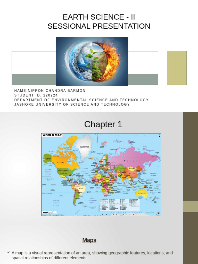 Earth Science 2 Sessional Pdf Map Topography