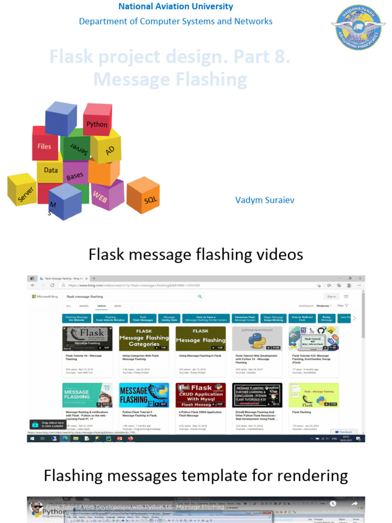 Part 8. Message Flashing | PDF | Computers | Technology & Engineering
