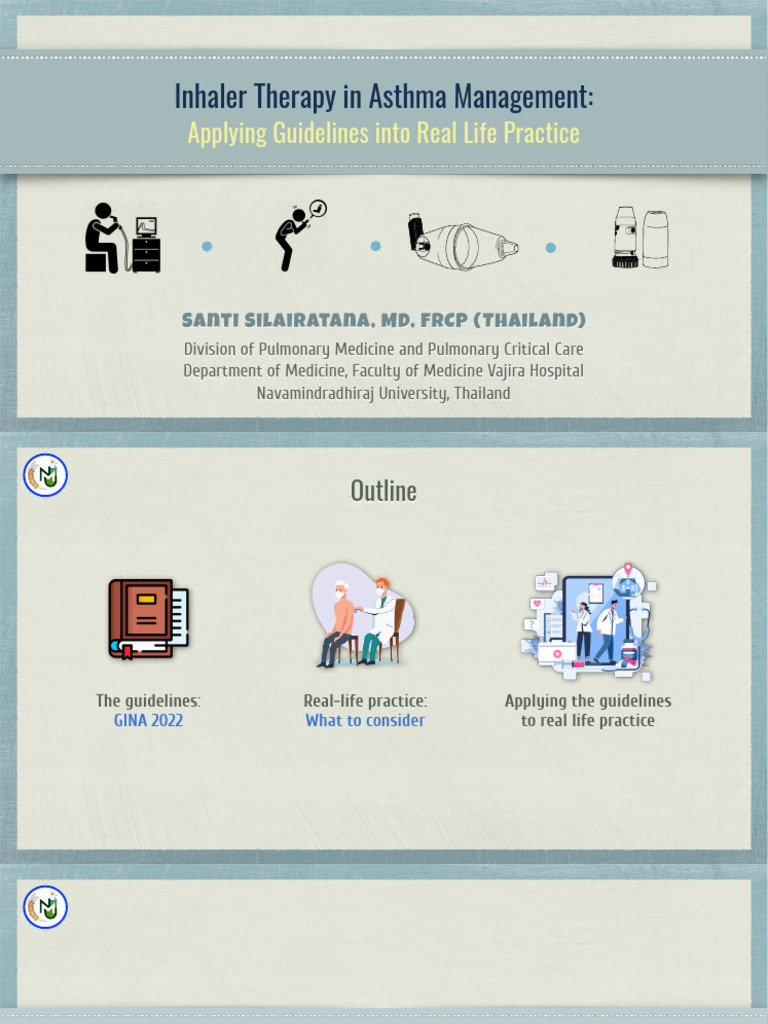 Inhaler therapy in asthma management - applying the guidelines in real life practice | PDF ...