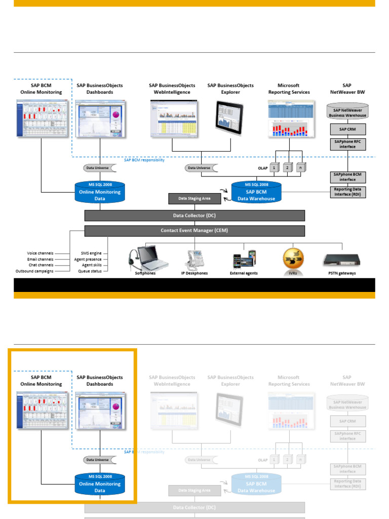SAP BCM Online Monitoring Overview | PDF | Call Centre | Information ...