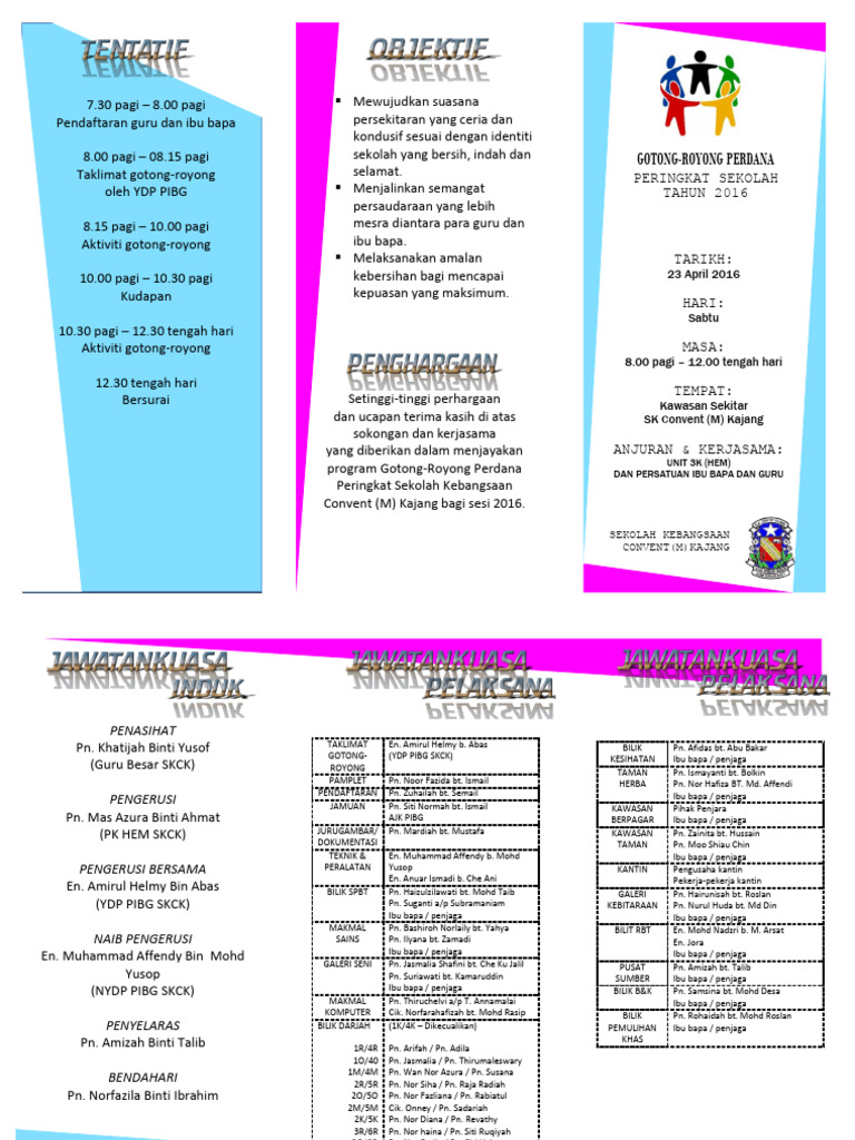 Pamplet Gotong-Royong Perdana SKCK | PDF