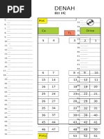 Denah Kursi Bis Seat 59 | PDF