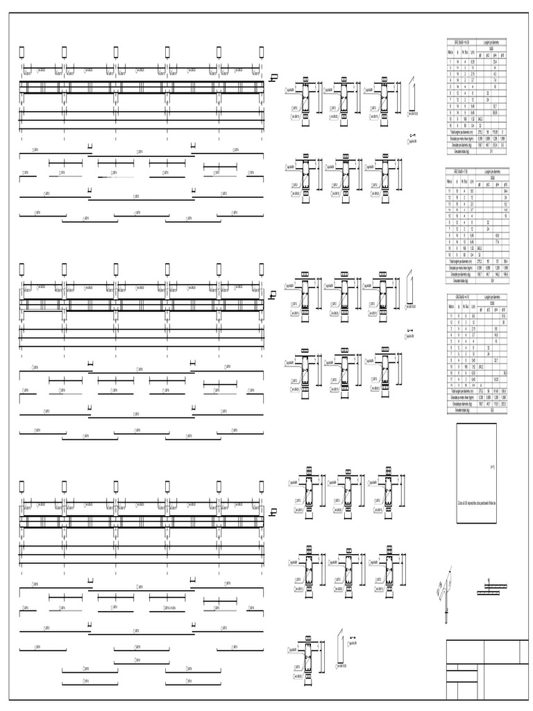 Plan Cofraj Armare Grinzi 2 | PDF