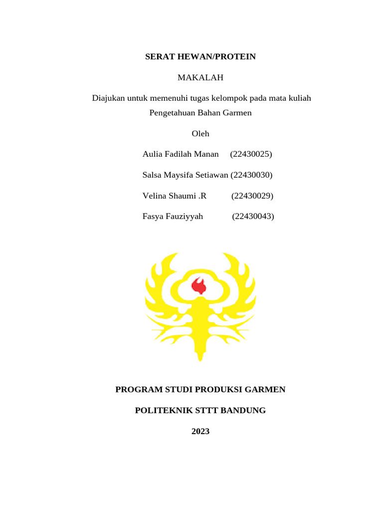 Fungsi dan Manfaat Serat Hewani | PDF