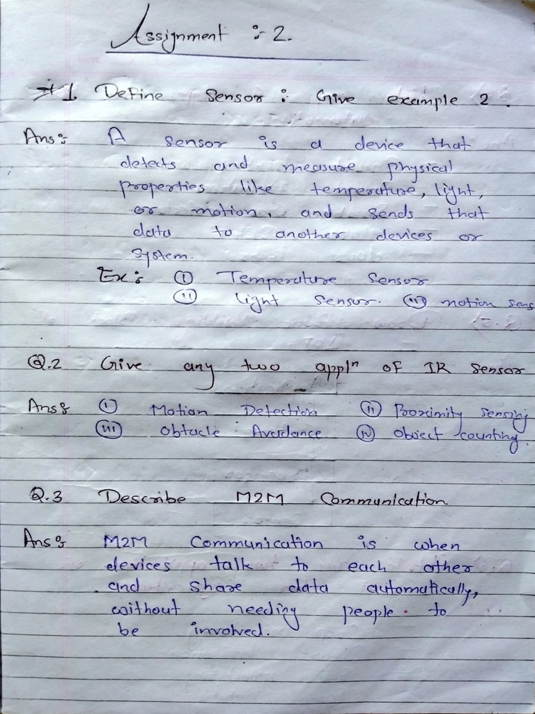 Iot Assignment | PDF