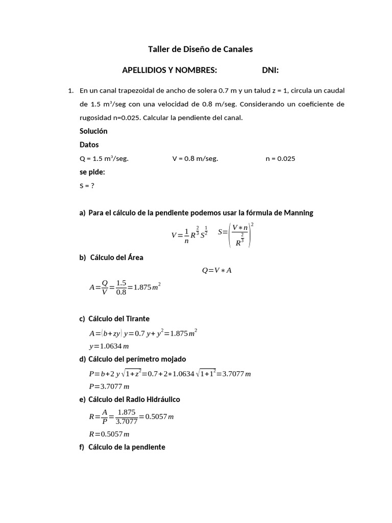 Taller De Diseño De Canales 1 Pdf Paisaje Materiales Naturales
