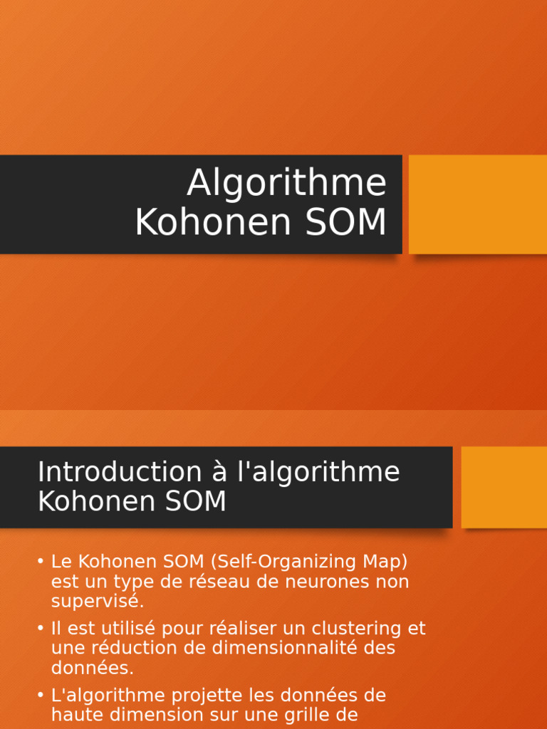 Algorithme Kohonen - SOM AZ | PDF | Ordinateurs