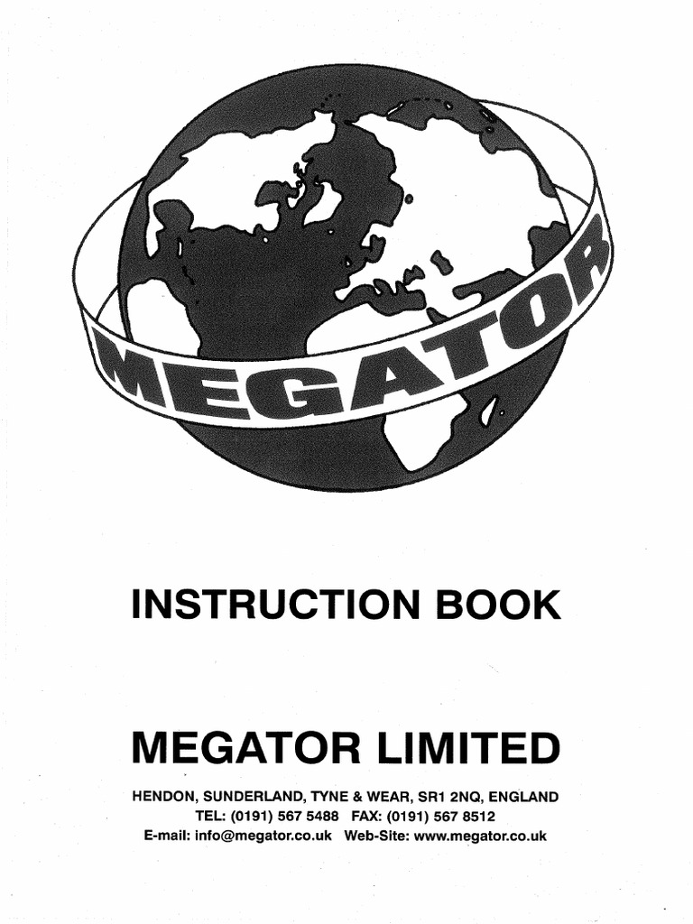 Megator Pump Types L & H Complete Manual | PDF