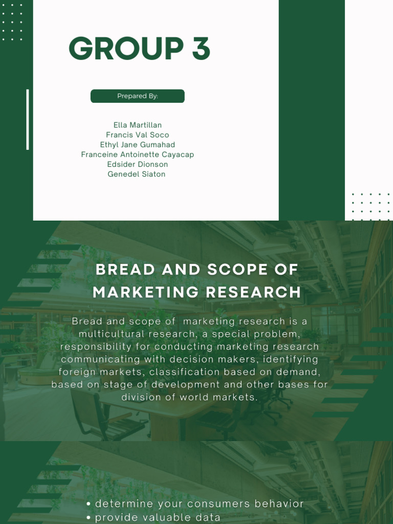 Group 3 | PDF | Home & Garden | Wellness