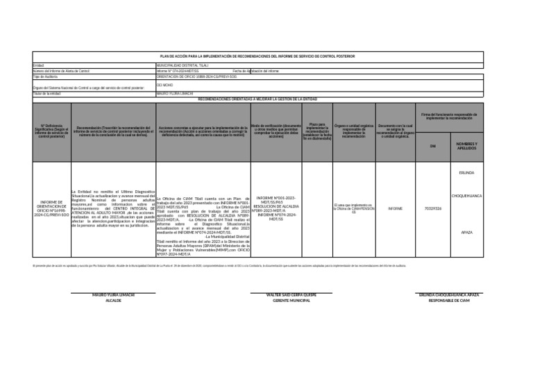 Plan de Accion Ciam 2023 (Autoguardado) | PDF