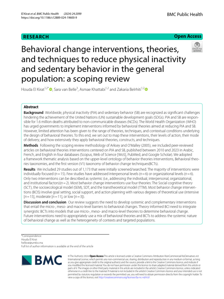 HK Kirat Belrhiti | PDF | Systematic Review