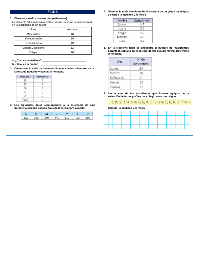 Ficha Mat 24 Oct 2 | PDF