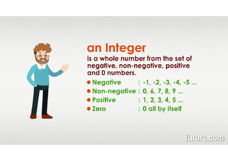 Integer Numbers | PDF