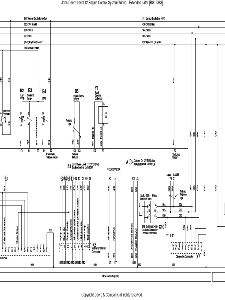 4045 L12 Wiring Diagram Late Build | PDF