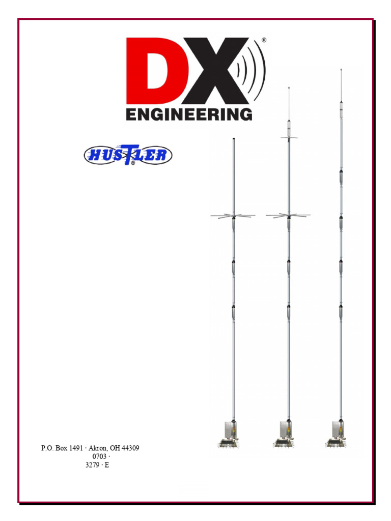 antenna hf vertical dxe-btv-install-guide-rev0d | PDF | Antenna (Radio ...