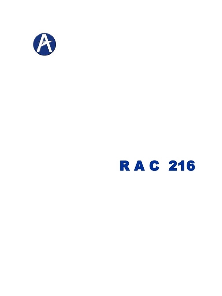 RAC 216 - Normas Ambientales para La Aviación Civil-2 | PDF | Aeropuerto | Aeronave