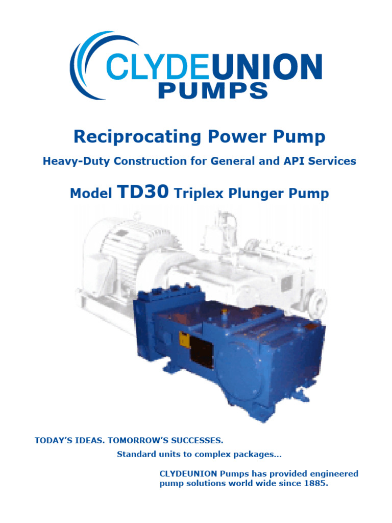 TD30 | PDF | Pump | Piston